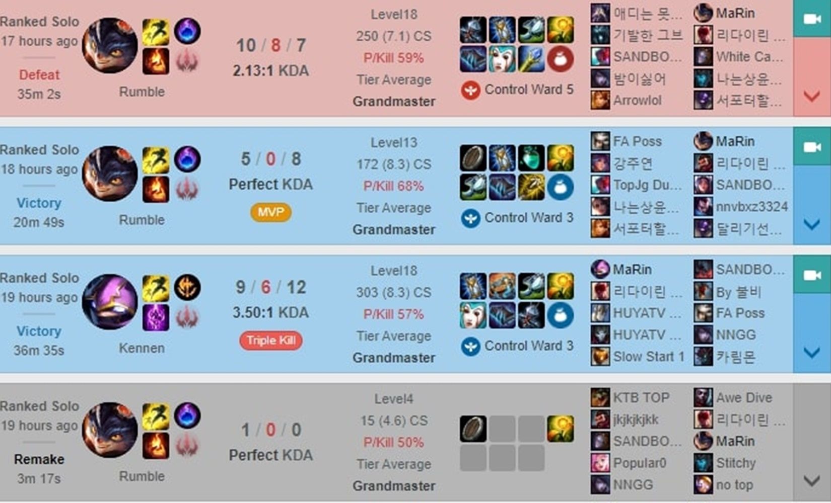 [LMHT] Sắp thành 'ông chú U30', MaRin vẫn leo rank ấn tượng với tướng ...