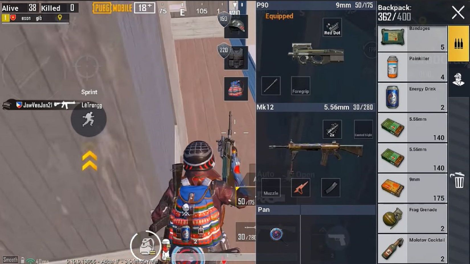 Mẹo tận dụng tối ưu sức mạnh của P90 trong PUBG Mobile | ONE Esports ...