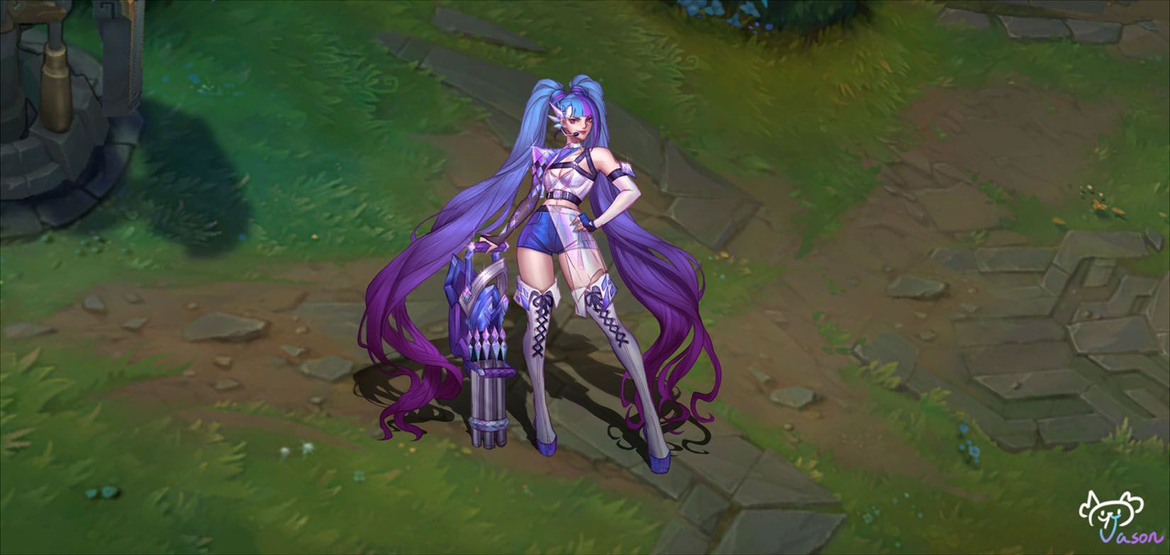 Người hâm mộ biến đổi hoàn toàn phong cách của Jinx thông qua bộ trang ...